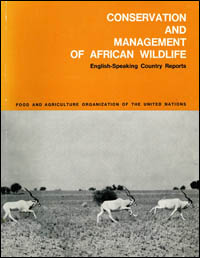 Conservation and management of African wildlife : English-speaking ...