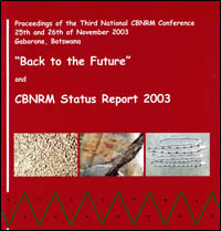 Proceedings of the third national CBNRM (Community Based Natural ...