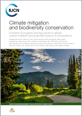 Climate mitigation and biodiversity conservation | IUCN Library System