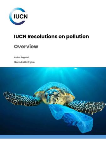 IUCN Resolutions on pollution | IUCN Library System