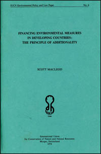 Financing environmental measures in developing countries : the ...