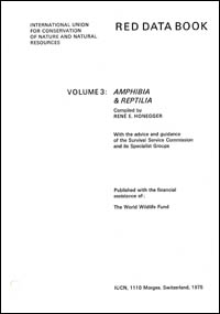 Red data book. Volume 3. Amphibia and Reptilia | IUCN Library System