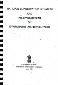 National conservation strategy and policy statement on environment and ...