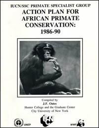 Action plan for African primate conservation : 1986-90 - resource | IUCN