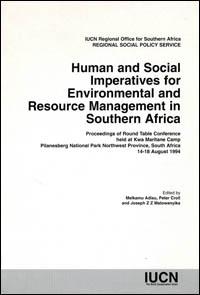 Human and social imperatives for environmental and resource management ...